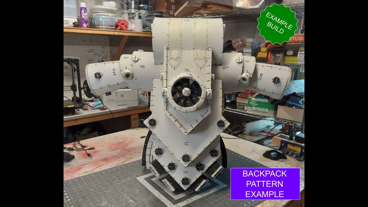 Space Marine Mk III Backpack Build - YouTube