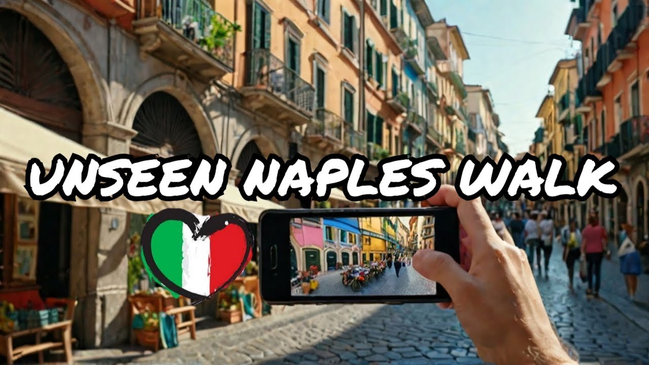 Napoli Italiano Street Charm: Unseen Walking Tour Raw Files | Naples ...