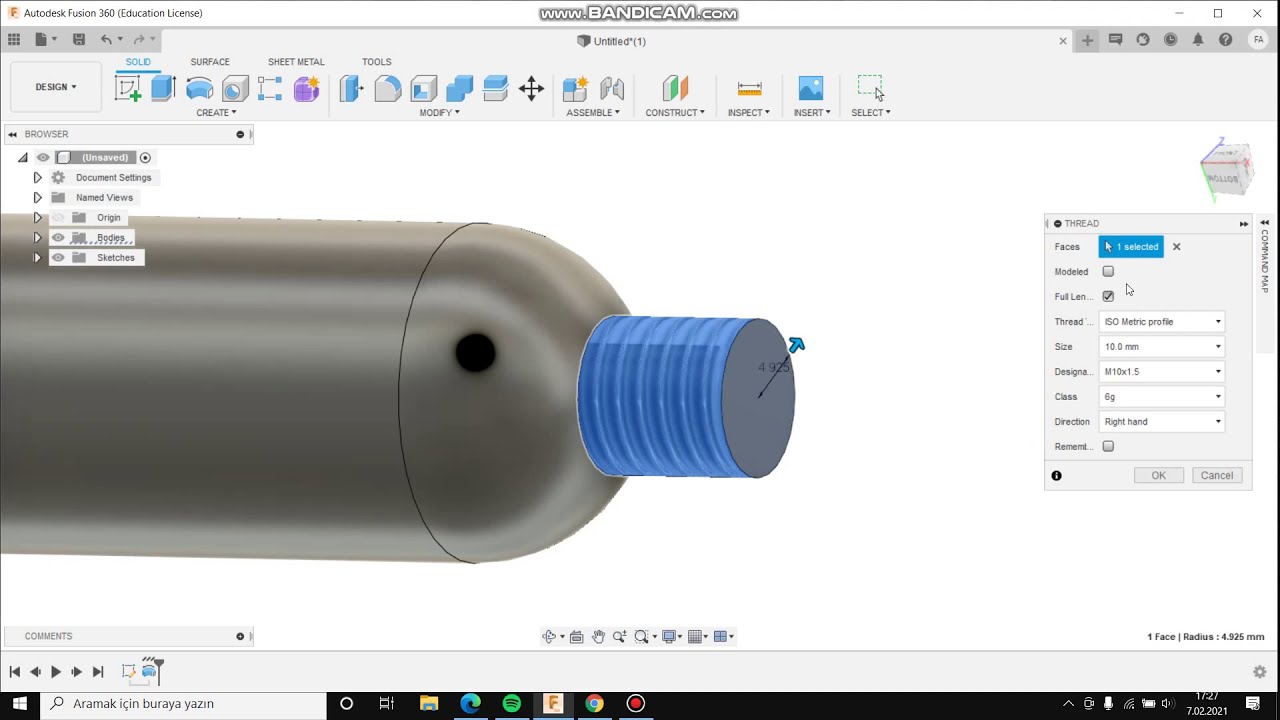 Co2 16 gr Design /What is the Fusion 360 Revolve Command Used for ...