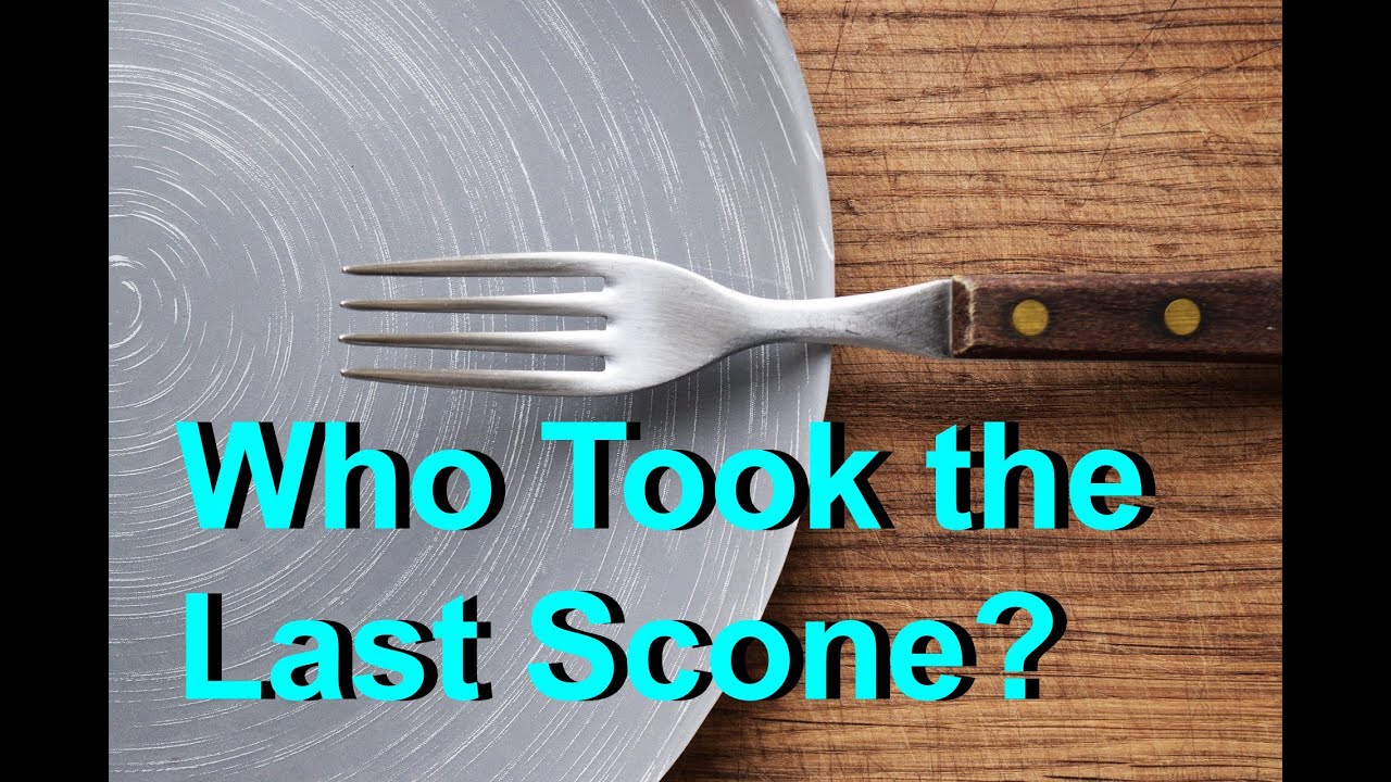 Who Took the Last Scone? - a poem - YouTube