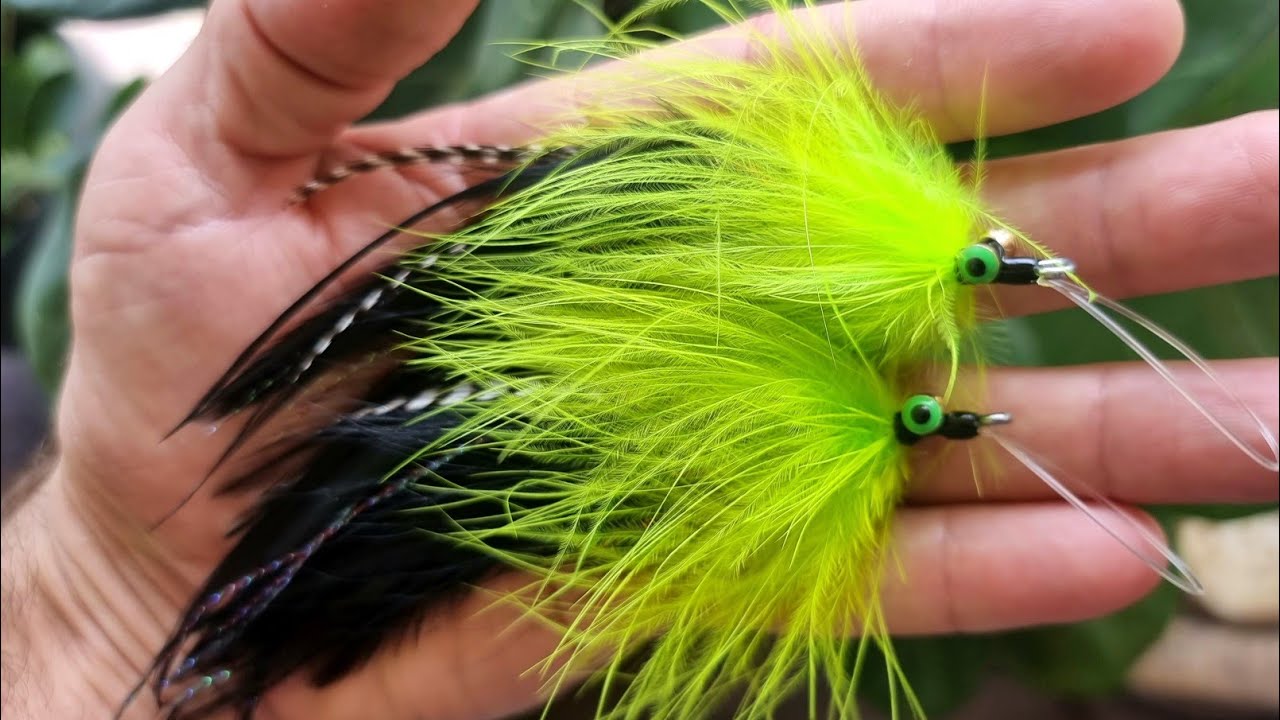 Streamer fly pattern ( Wild Thing ) - YouTube