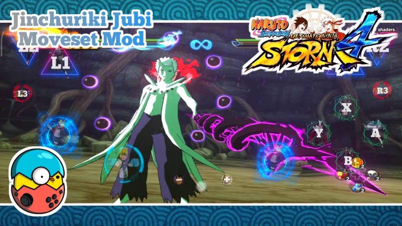 Jinchuriki Jubi Moveset Mod | Naruto Storm 4 Egg NS - YouTube