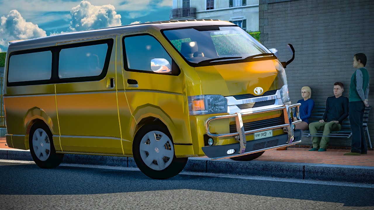 Toyota HiAce in Euro Truck Simulator 2 | Ets2 1.49 - YouTube