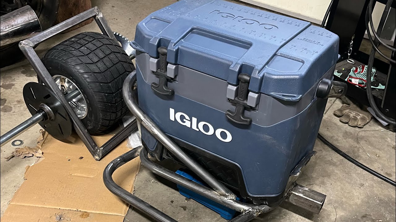 212cc mini bike cooler (BOOZER BIKE). Part 2 - YouTube