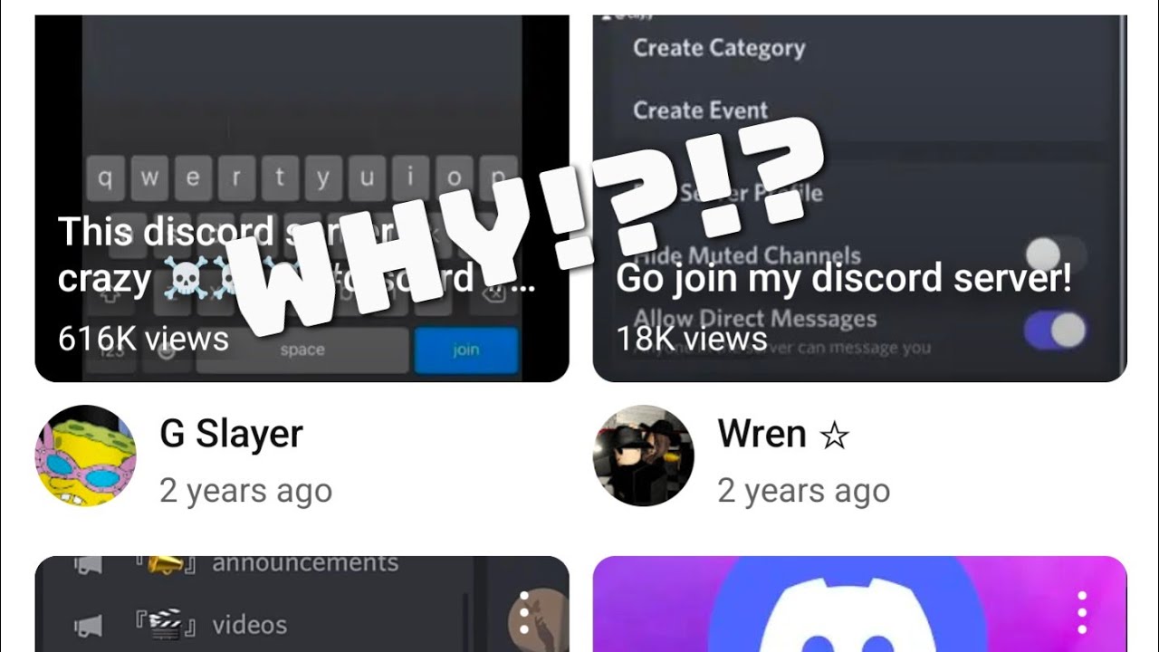 Joining Random Discord Servers! - YouTube