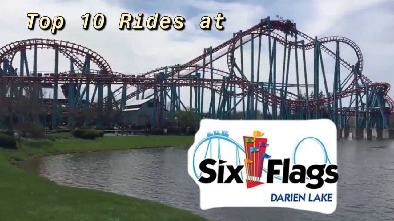 Top 10 Rides at Six Flags Darien Lake - YouTube