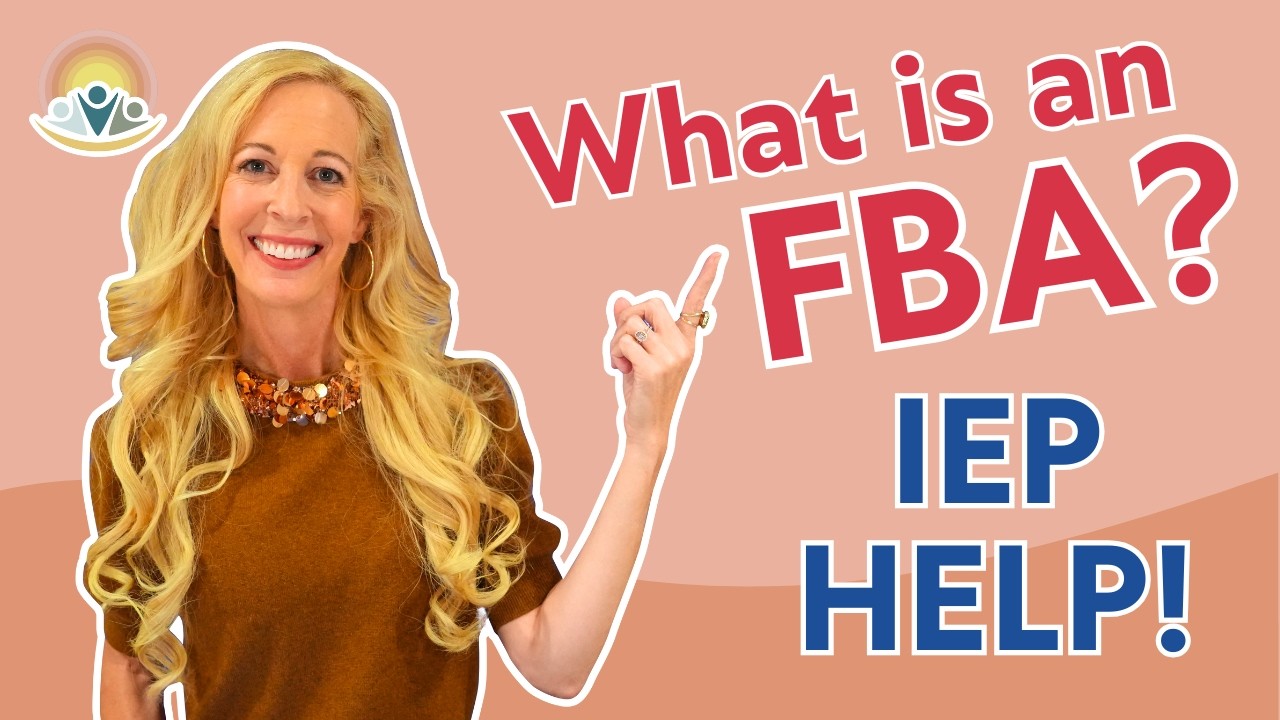 What Is an FBA in Special Education? Functional Behavior Assessment ...