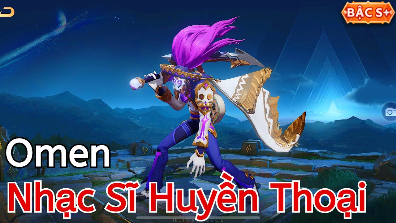 [LIÊN QUÂN MOBILE] FULL HIỆU ỨNG SKIN OMEN NHẠC SĨ HUYỀN THOẠI (SSM 34 ...