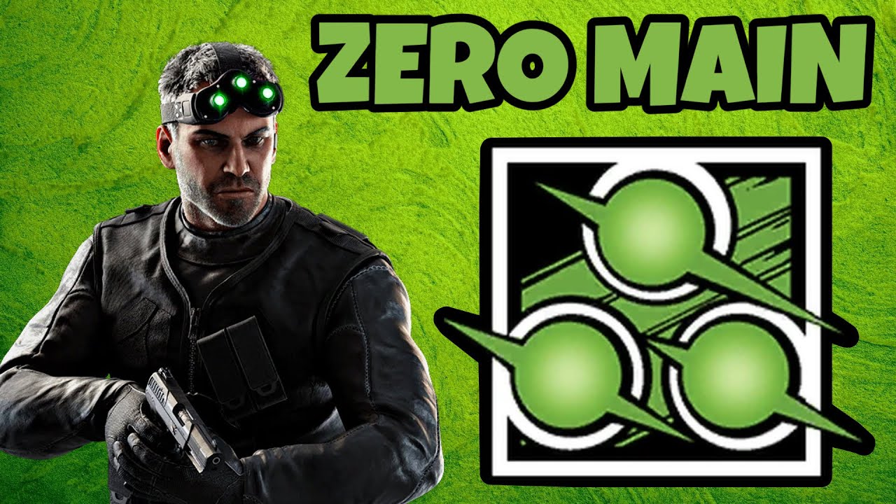 What Its Like To Main Zero In Rainbow Six Siege Ranked Youtube