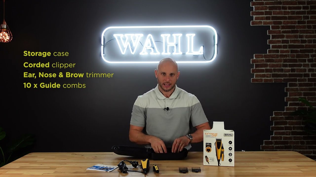 Wahl Extreme Grip Starter Hair Clipper Combo - Unboxing - Available Now ...