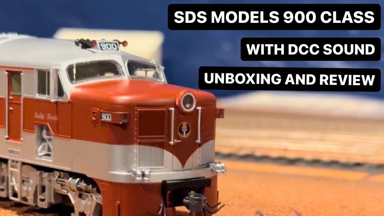 SDS Models 900 Class Review DCC & Sound - YouTube