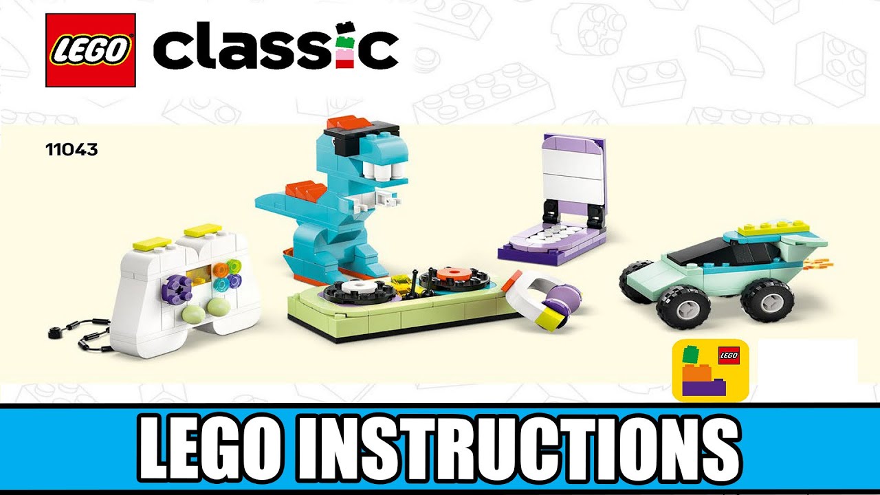 LEGO Instructions - Classic - 11043 - Cool Creative Box - Creative Box ...