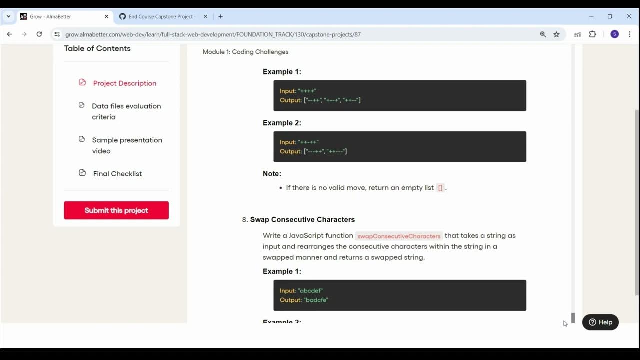 AlmaBetter Capstone Project - Module1:Introduction to computer programming - YouTube