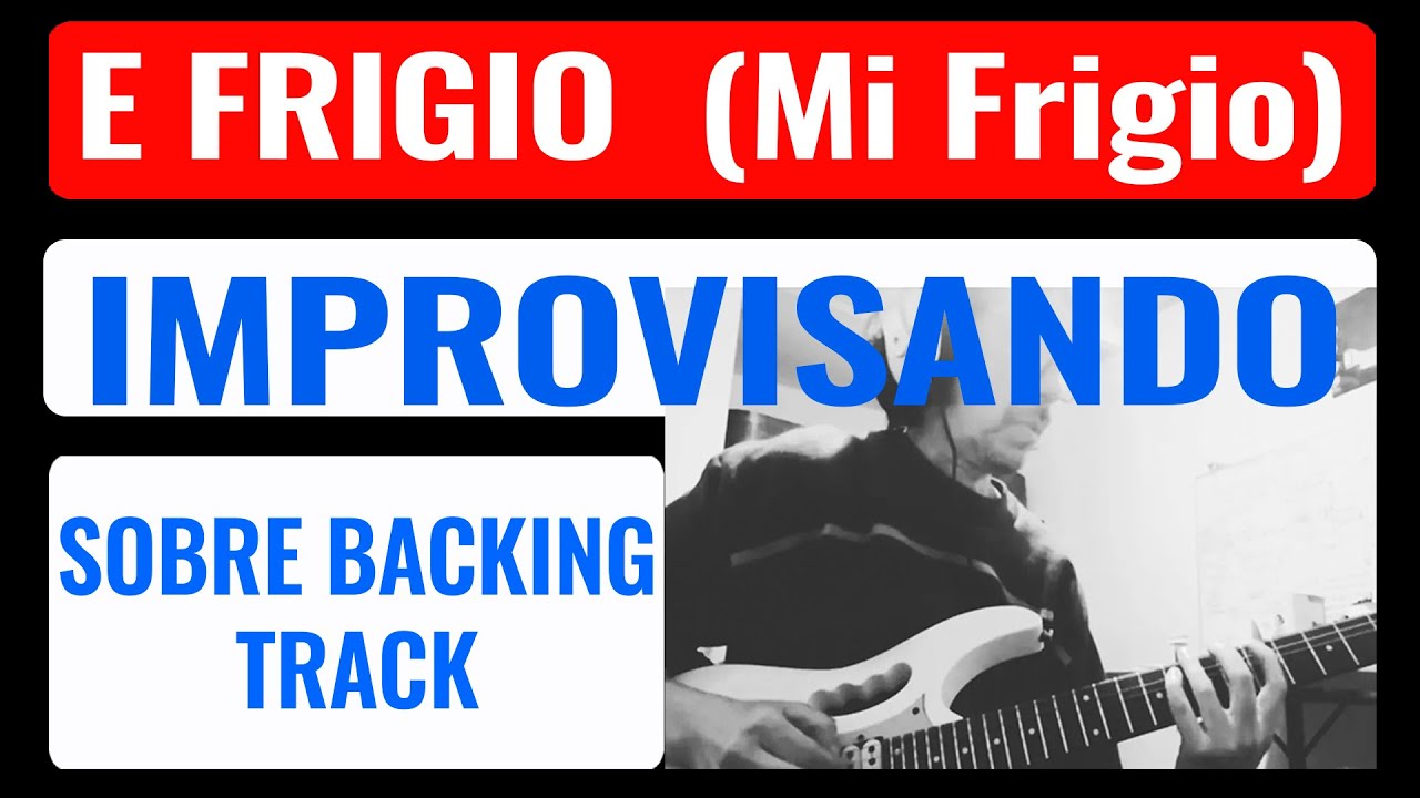🎸🎼 IMPROVISANDO EN D FRIGIO RE FRIGIO ESCALA MENOR DE RE CLASES DE ...