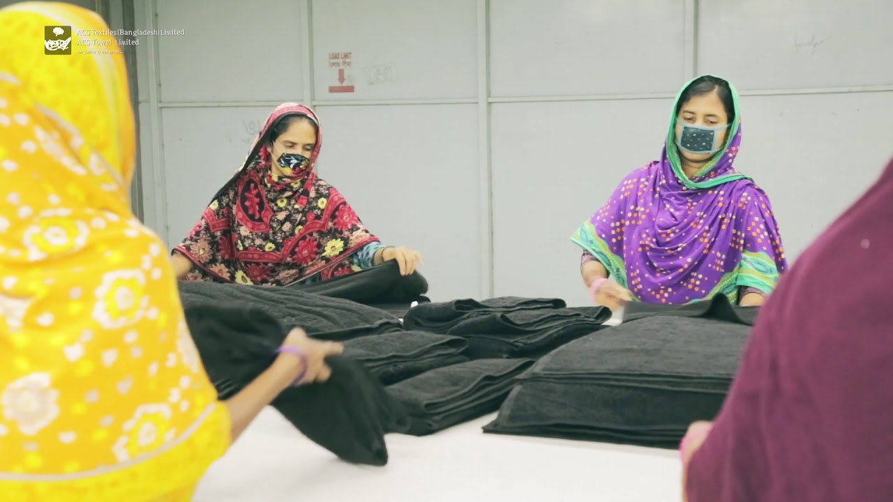 ACS Textiles & Towel Precaution & Prevention of COVID 19 - YouTube