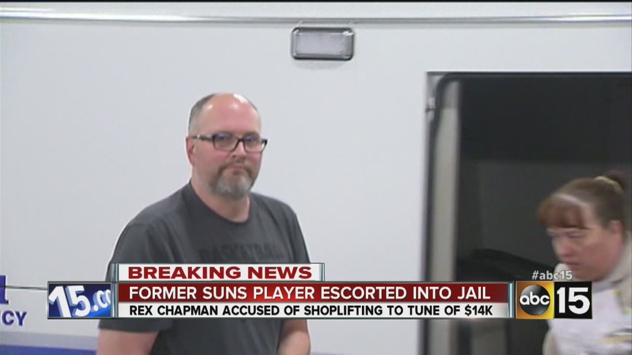 Ex Nba Player Rex Chapman Accused Of Shoplifting Youtube