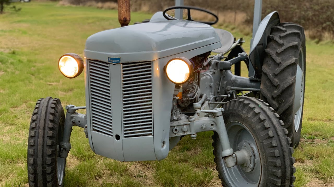 Getting My 1952 Massey Ferguson TEA-20 Running Again! - YouTube