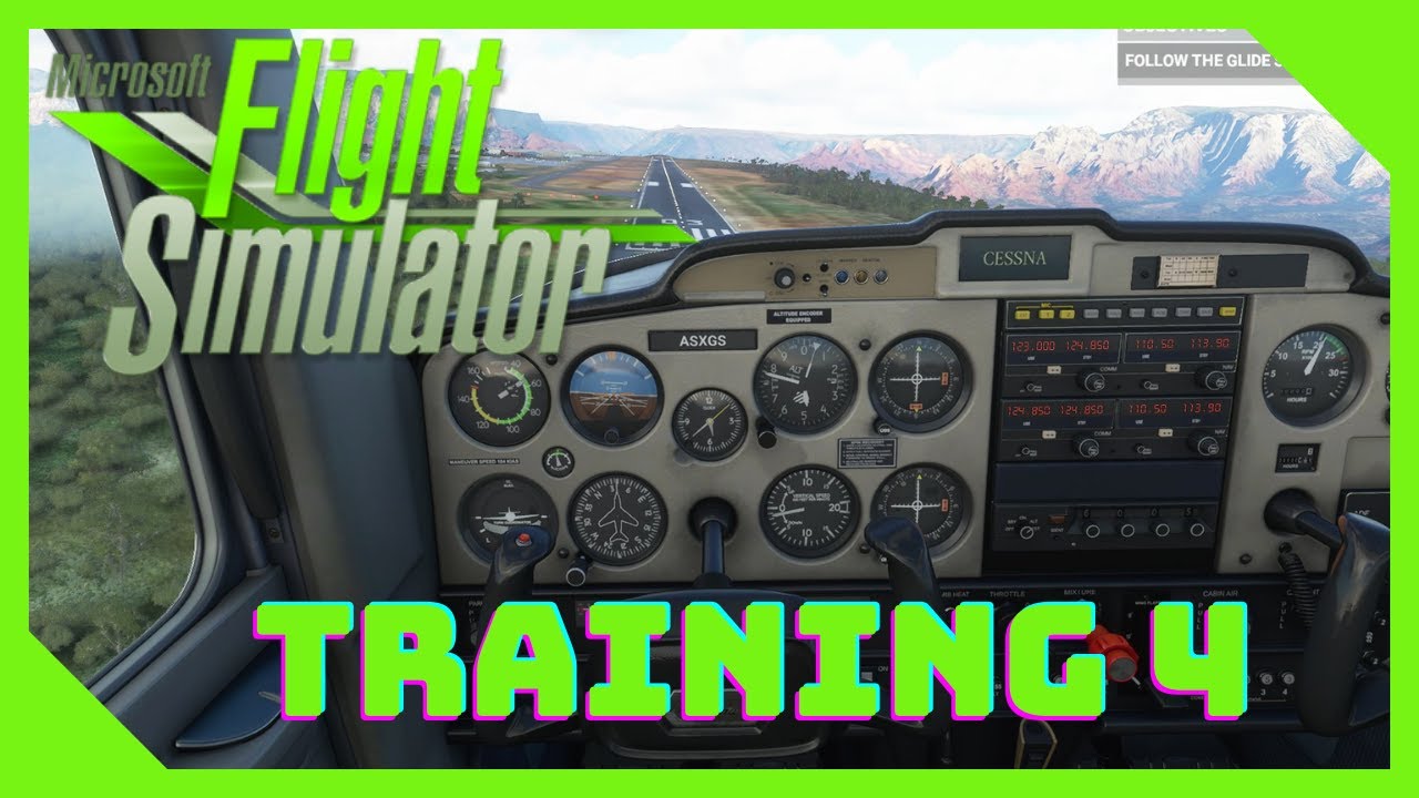 Microsoft Flight Simulator | Training 4: Landing - YouTube