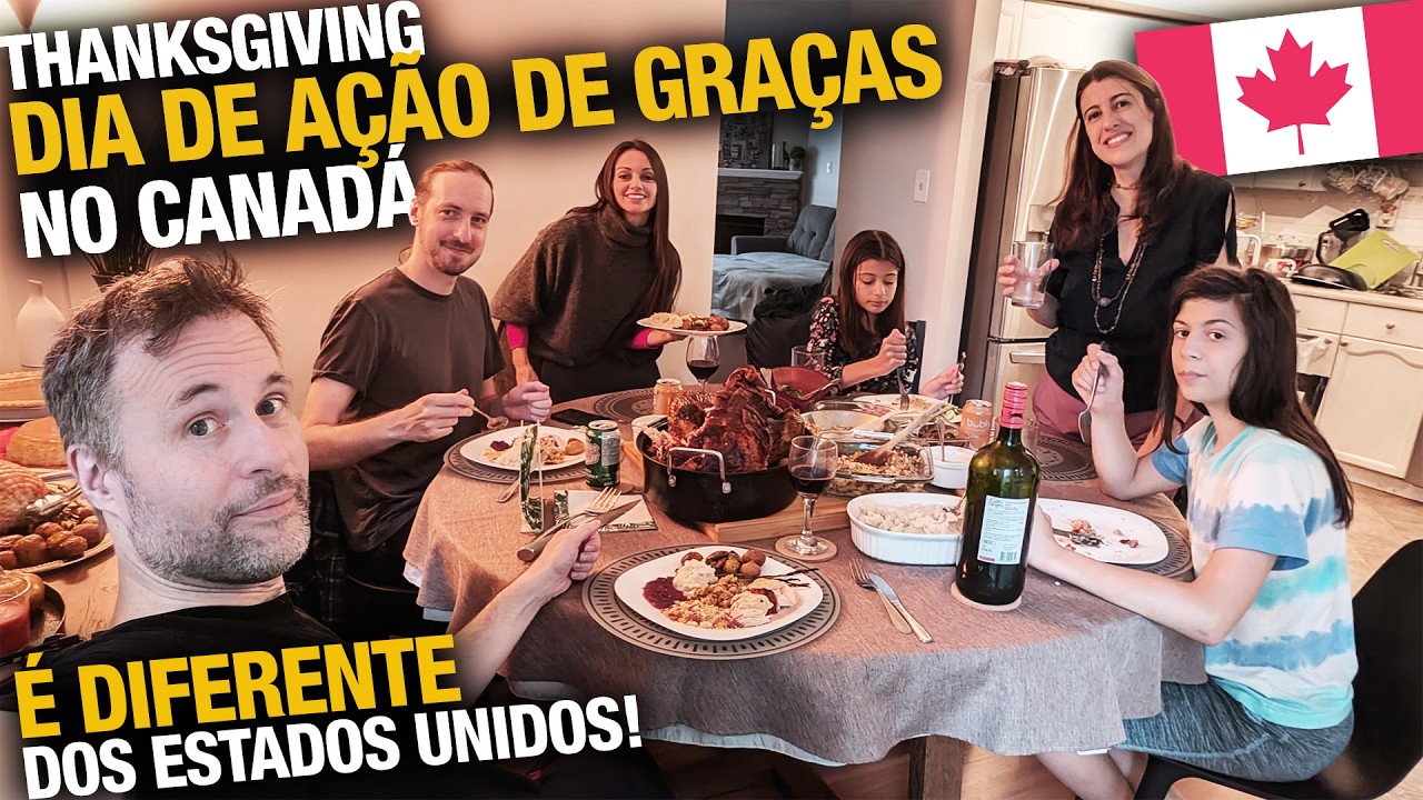 Como é o dia de Ação de Graças (Thanksgiving) no Canadá 🇨🇦 - YouTube