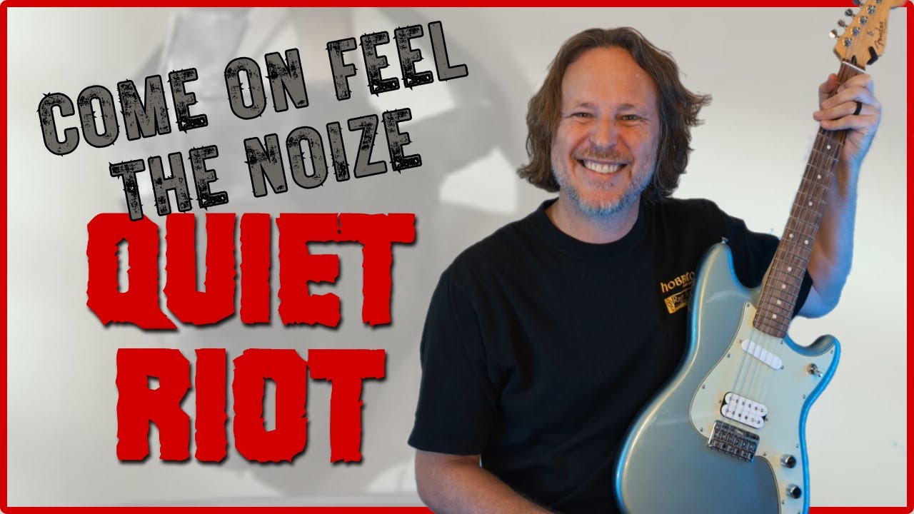Attempting to Play 'Come On Feel The Noize' (Guitar Lesson) - YouTube
