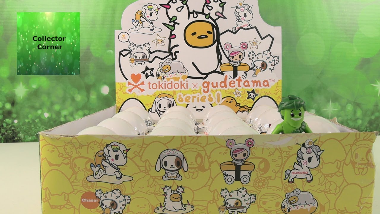 Tokidoki x Gudetama Series 1 Figure Unboxing Full Case Set? Review ...