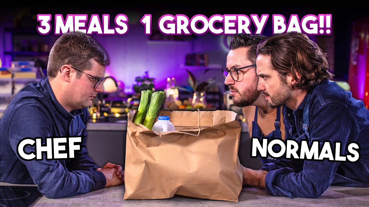 Grocery Shop Challenge: Chef vs Normals | (Ep.2) Sorted Food - YouTube