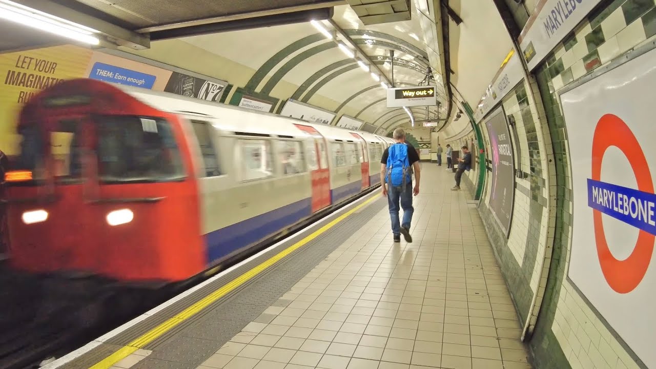 Route to Bakerloo Line - Marylebone Station. - YouTube