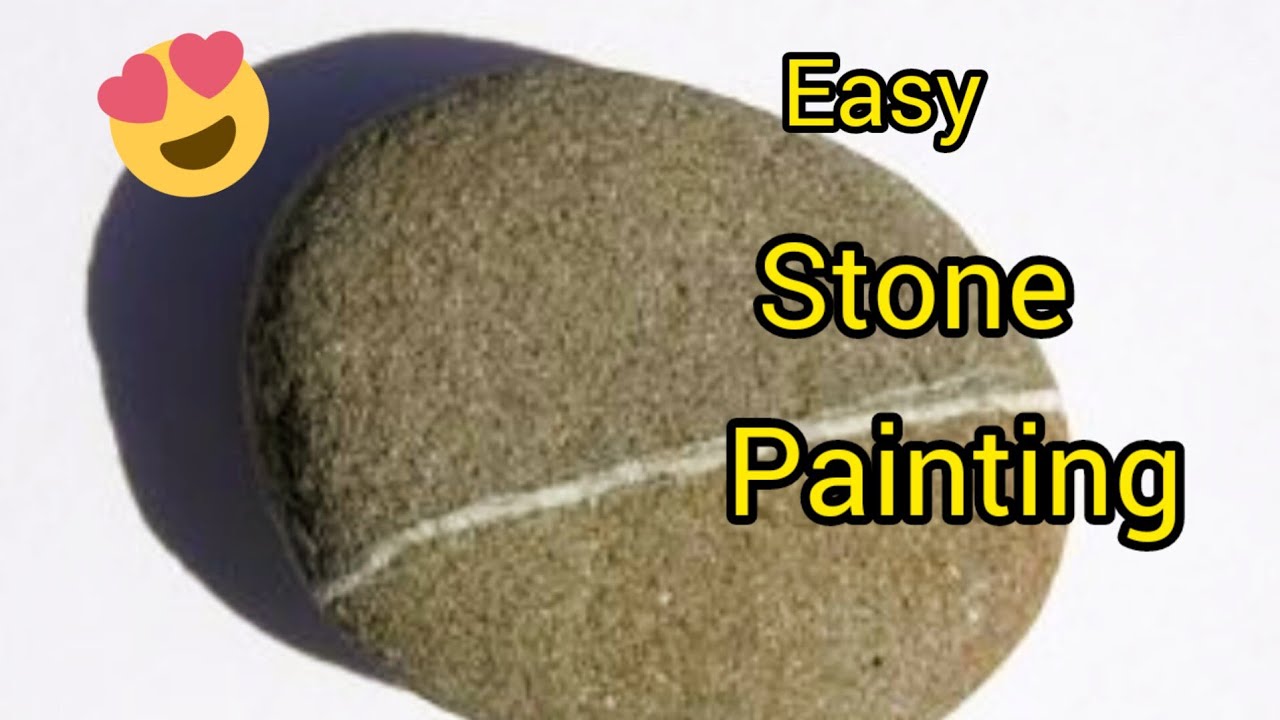 Easy Stone Painting | Pebble Art | Rock Painting Ideas | Diy - YouTube