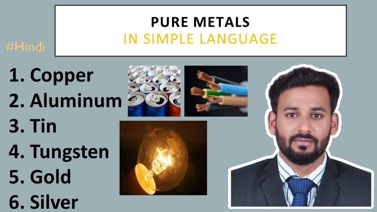 Pure Metals! | Basics Of Engineering Materials - YouTube