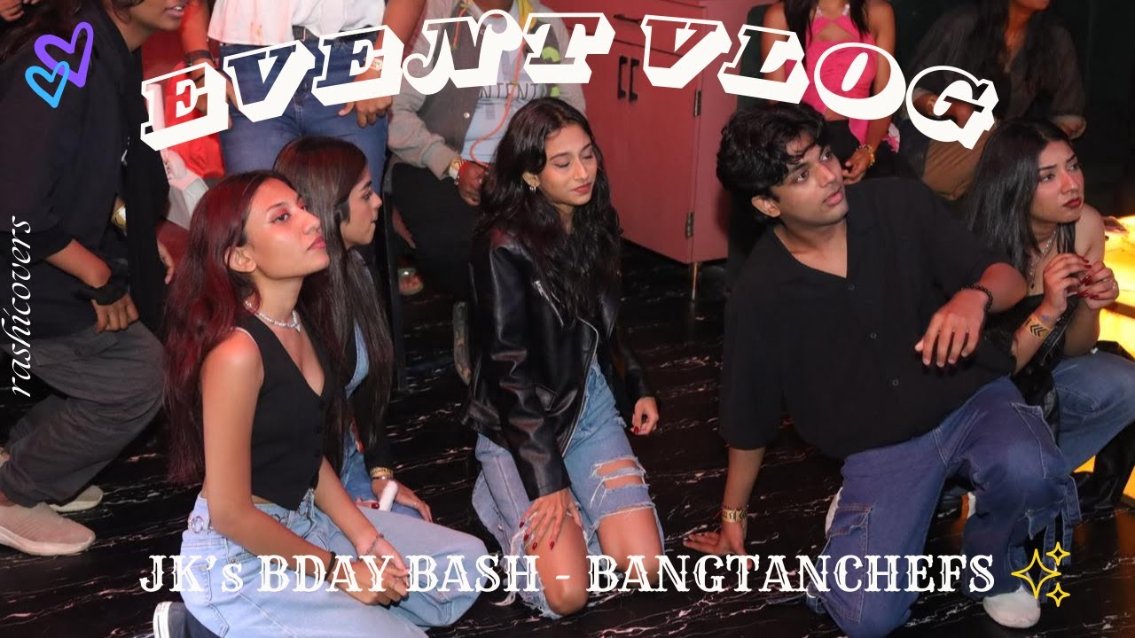 zero sleep, vibes and Jk's Birthday Bash | rashicovers - YouTube