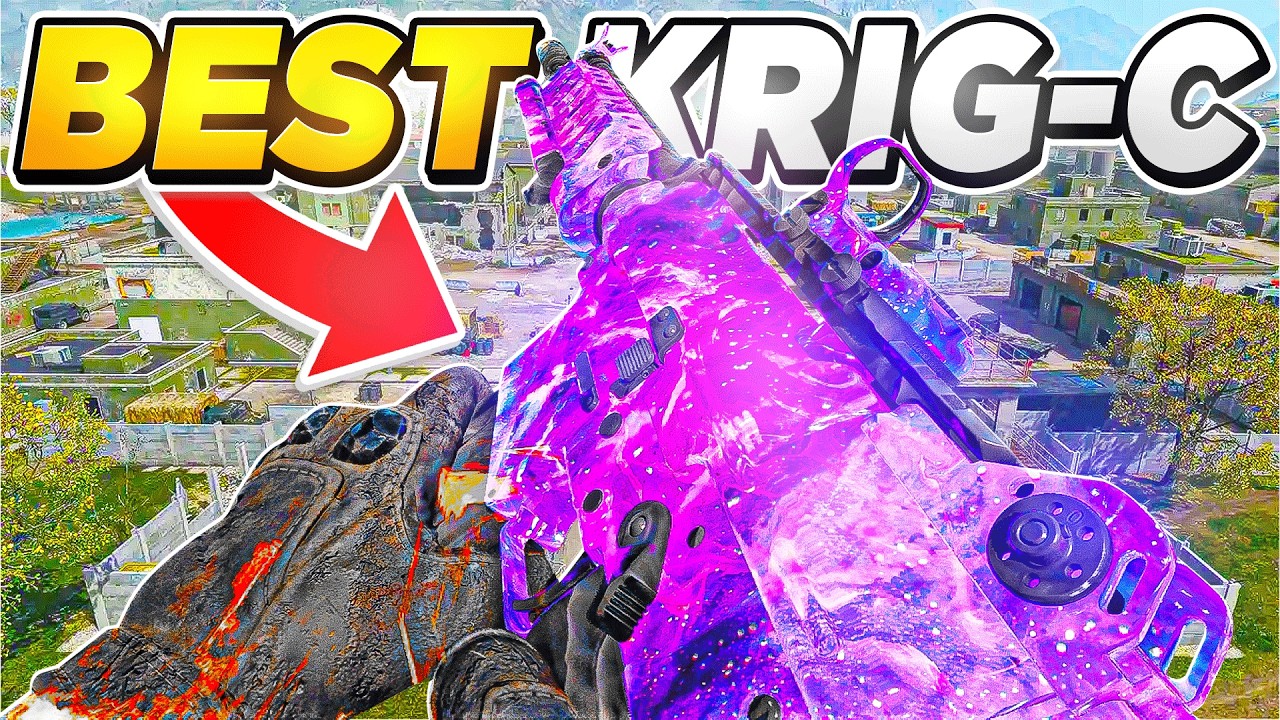 Zero Recoil KRIG C SETUP in BLACK OPS 6! 🔥 (Best KRIG C Class Setup) BO6 / Warzone - YouTube