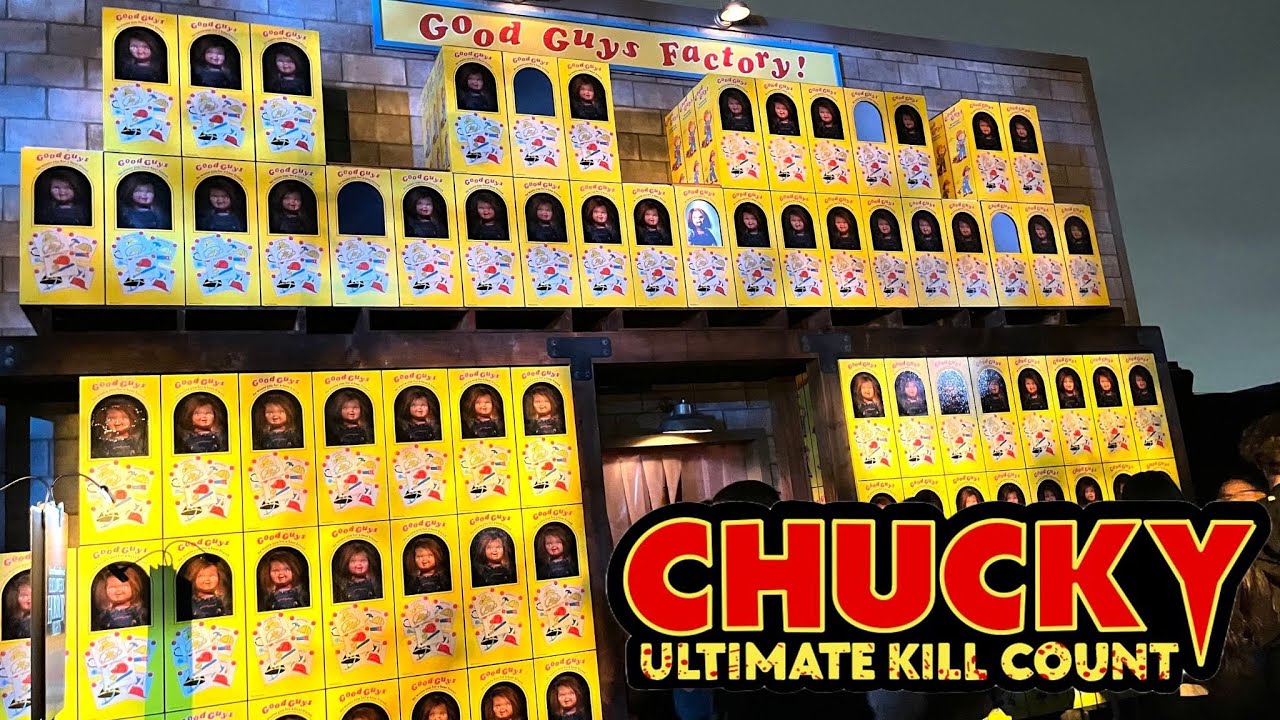 Chucky Ultimate Kill Count Maze POV 4K | HHN 2023 | Universal Studios ...