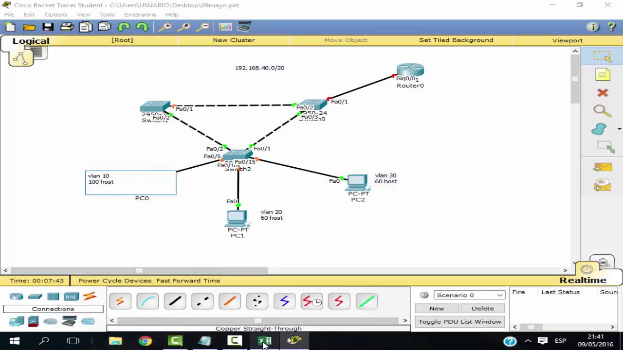 CONFIGURACIÓN DE VLANS Y SSH - YouTube