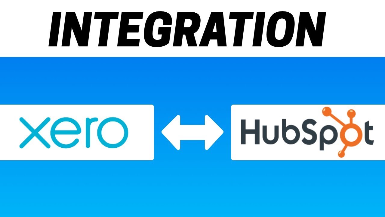 How to Integrate Xero with HubSpot - YouTube