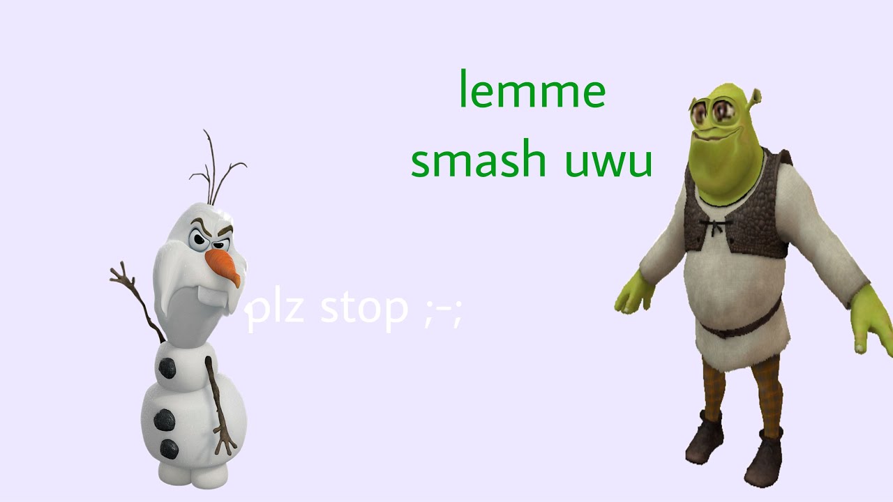Sleep With Me meme (Shrek X Olaf) (Gacha Life) (CRINGE WARNING) - YouTube