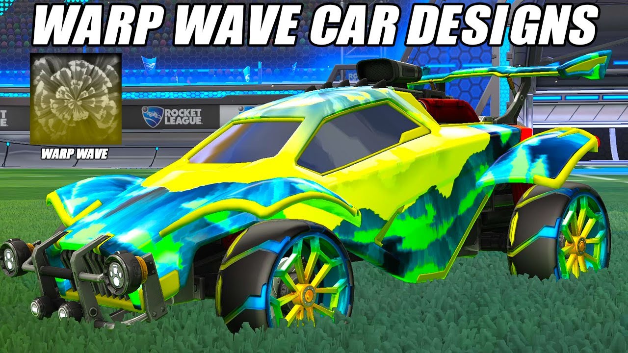 Warp Wave Decal Car Designs - Rocket League - YouTube