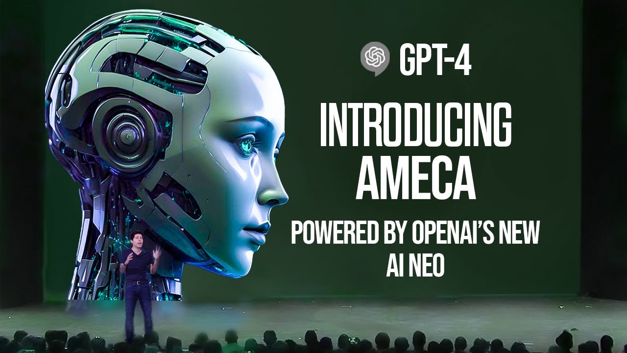 AMECA Evolves: OpenAI's First Robot revealed - YouTube