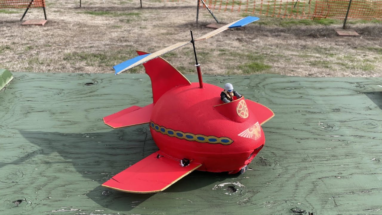 Egg Plane 009 - Warhammer Dwarf Gyroplane "Fafnir's Bane" (4s EDF ...