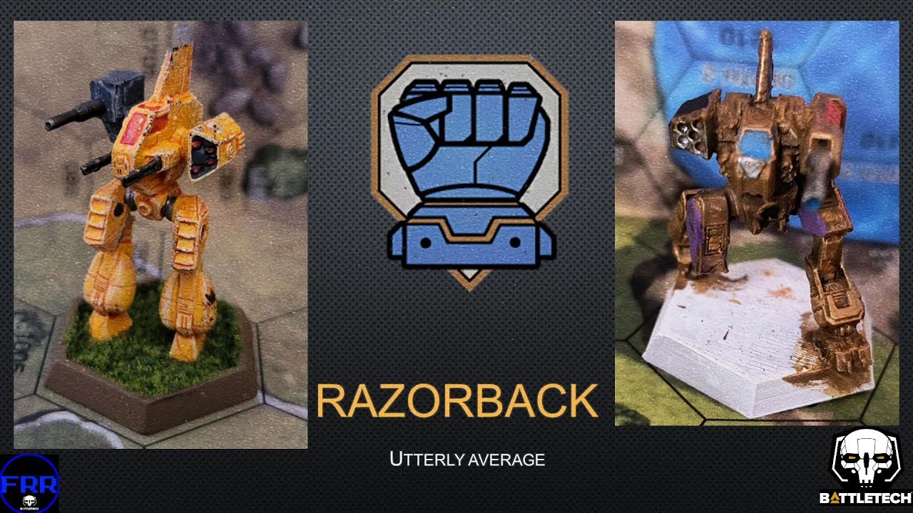 Battletech's Razorback, an Overlooked Light! - YouTube