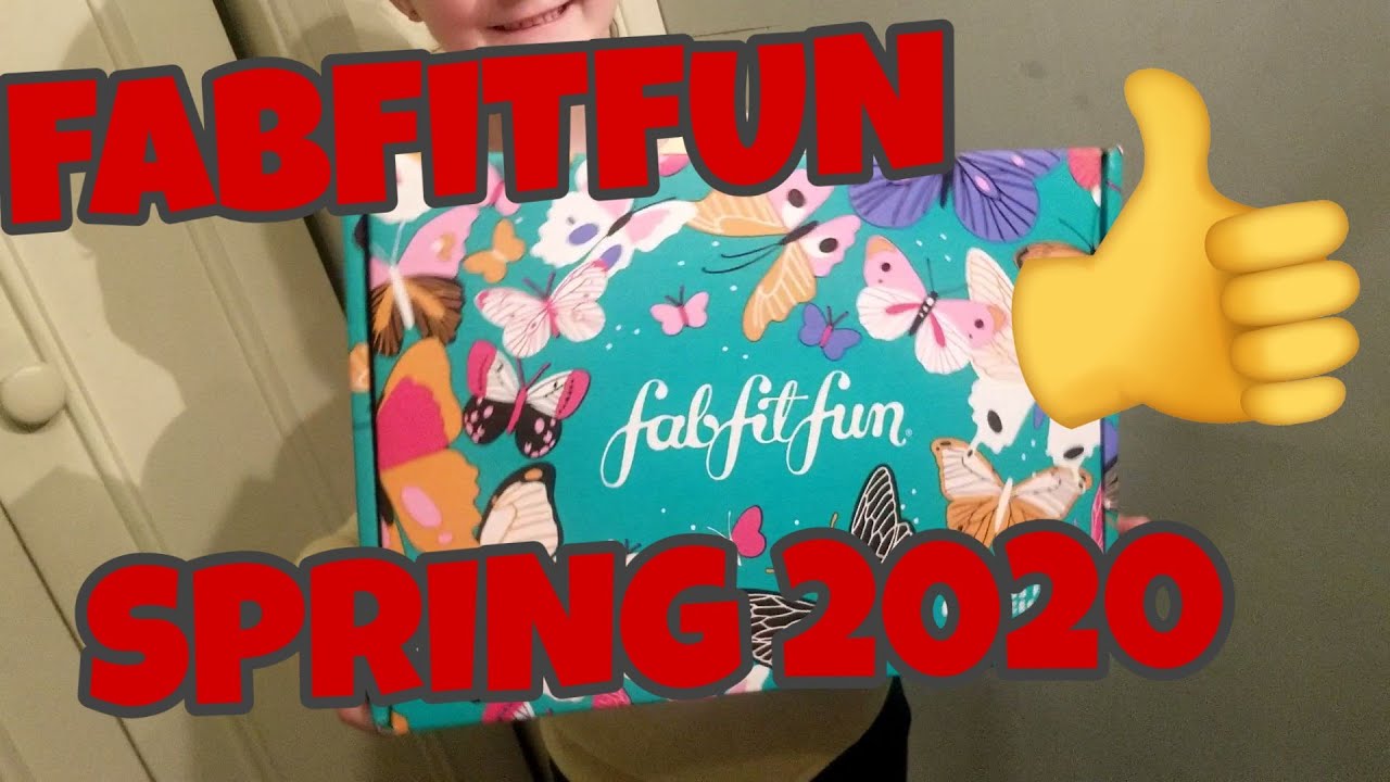 FabFitFun Spring 2020 Unboxing - YouTube
