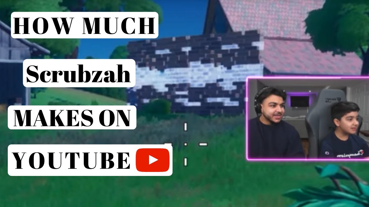 How much Scrubzah makes on Youtube - YouTube