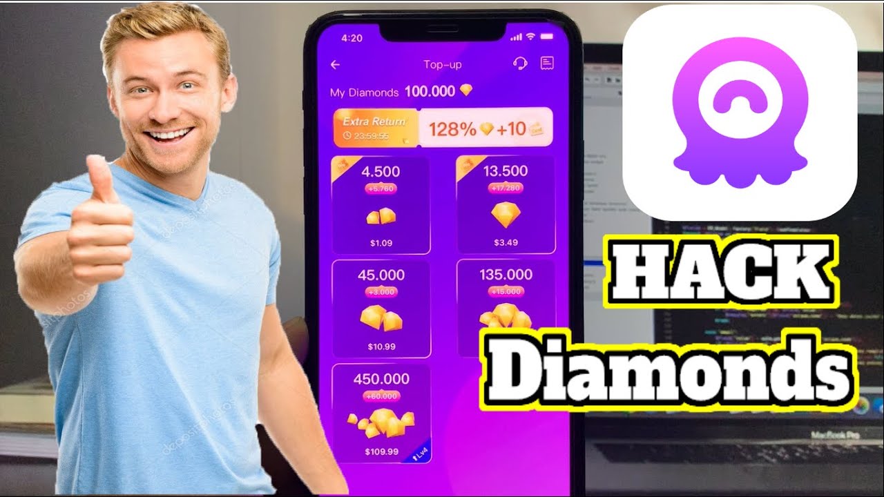 Diamonds in CHAMET app me Free Unlimited Diamonds / Coins & Free Video ...