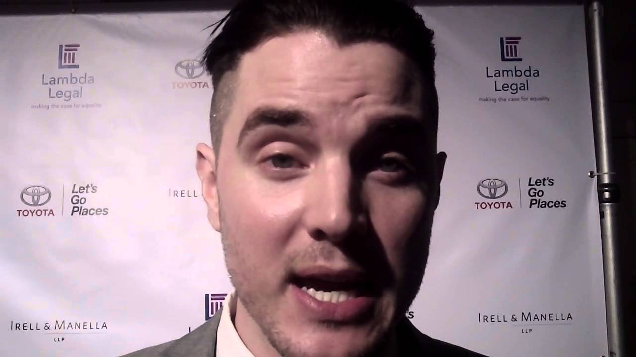 John Quale aka Prince Poppycock out of drag at the Liberty Awards - YouTube