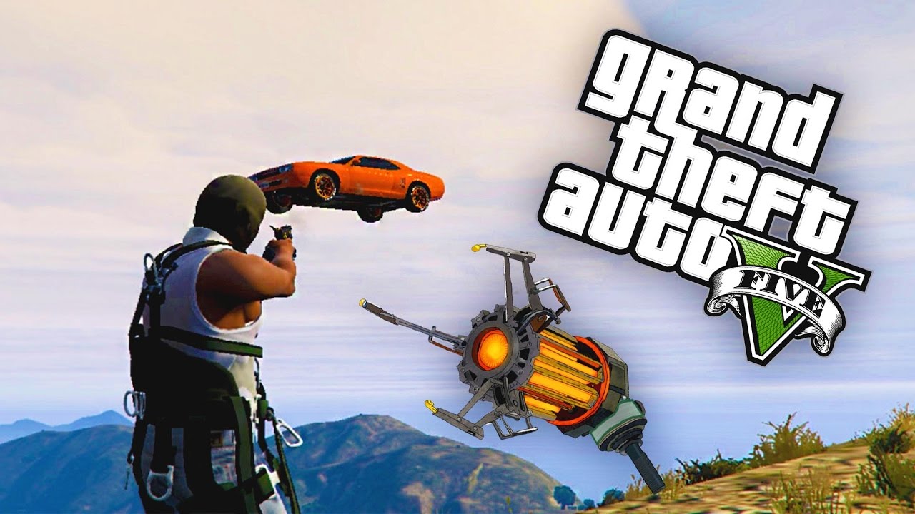 !!.GRAVITY GUN MOD.!! GTA 5 Mods (Grand Theft Auto 5)(Gravity Gun 1.5 ...