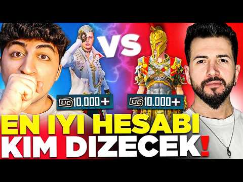 20.000UC İLE HESABI EN İYİ DİZEN KAZANIR! (CARL VS THE WAR)- Pubg Mobile