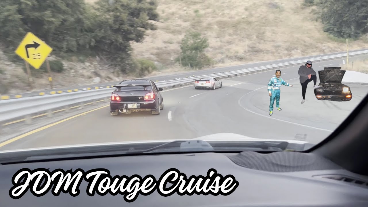 JDM Mountain Cruise *240sx Still Broken...* - YouTube