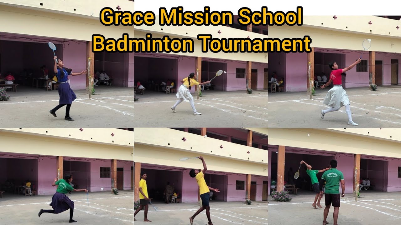 Inter House Badminton Tournament || Grace Mission School Bhaluani ...