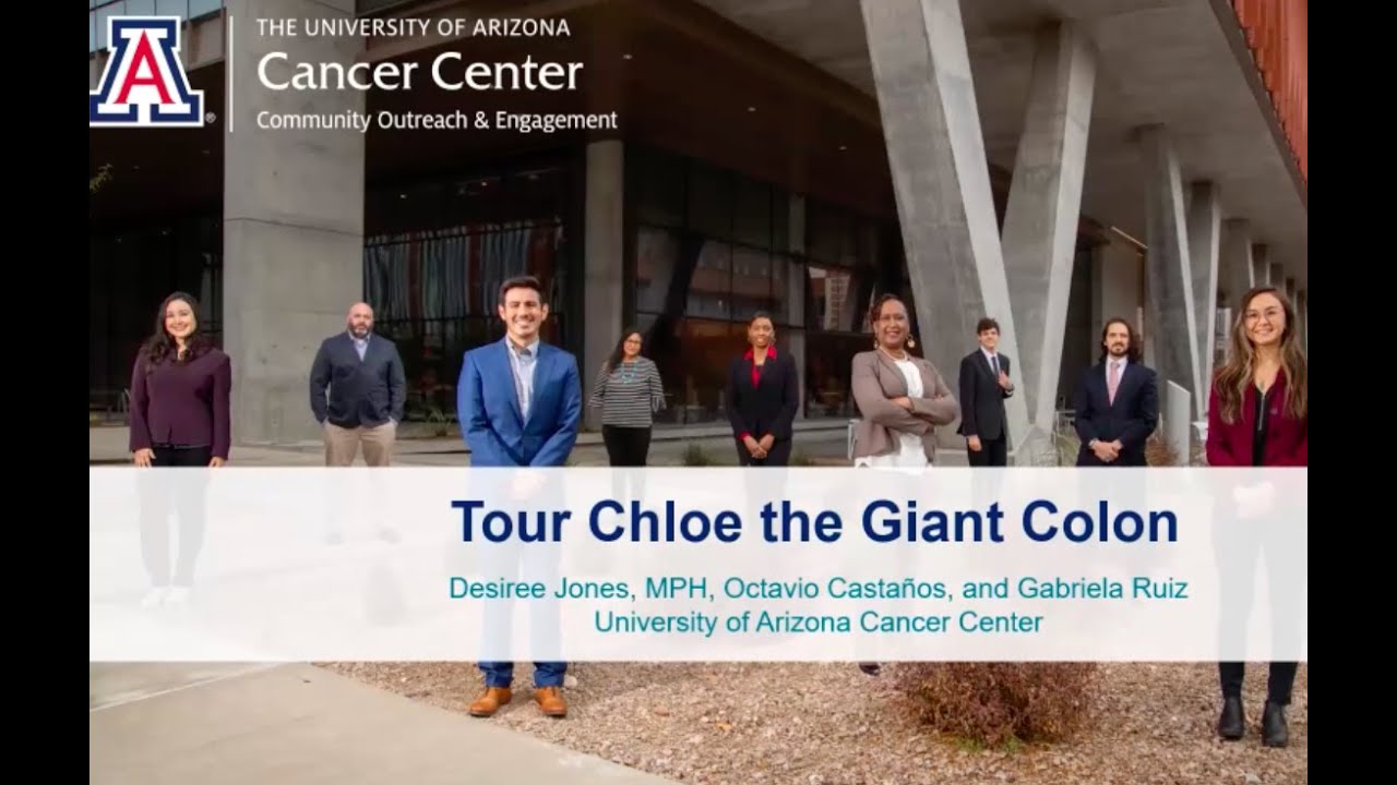 Connect2STEM TV - Tour "Chloe" the Giant Colon - YouTube