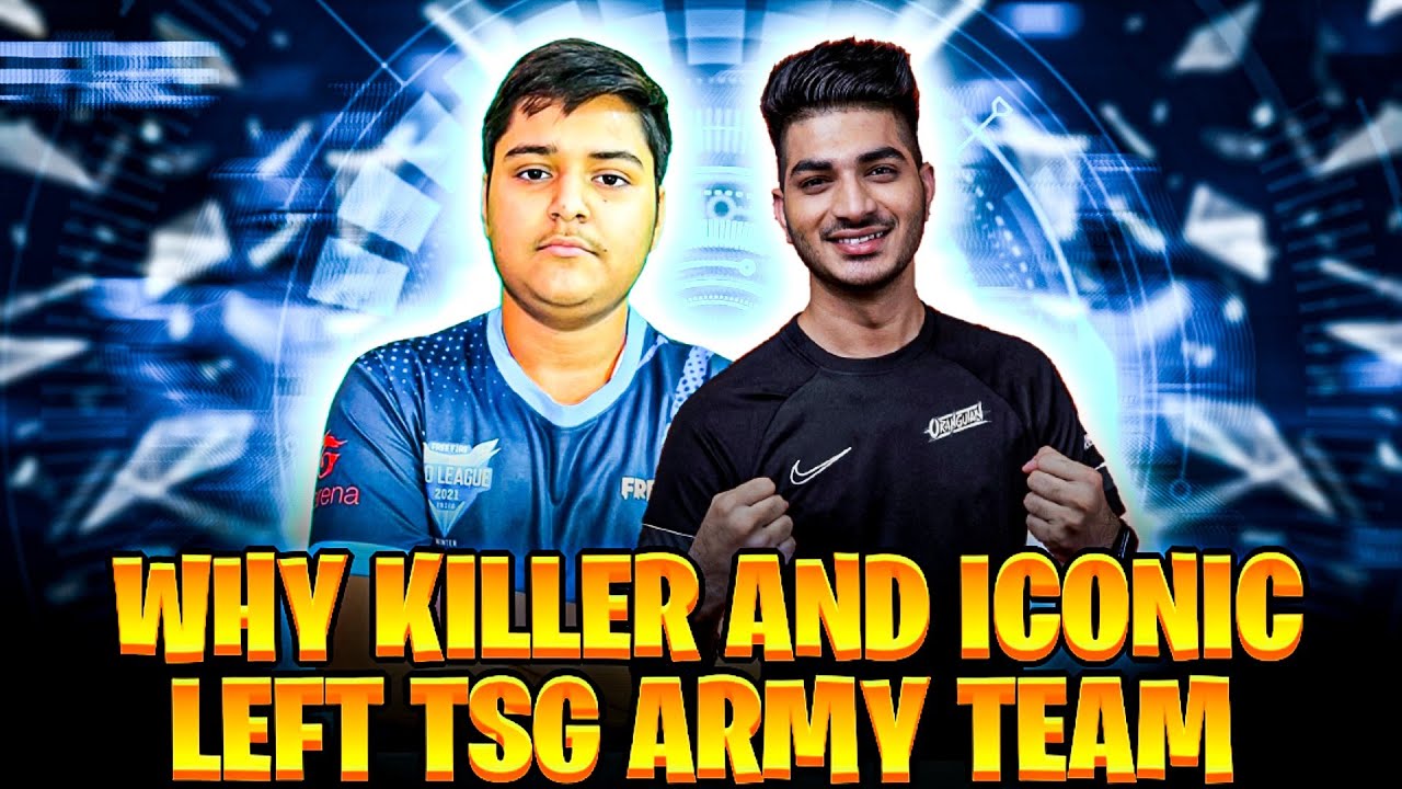 Why Killer And Iconic Left Tsg Army Team🤔🤔!! Garena Free Fire - YouTube