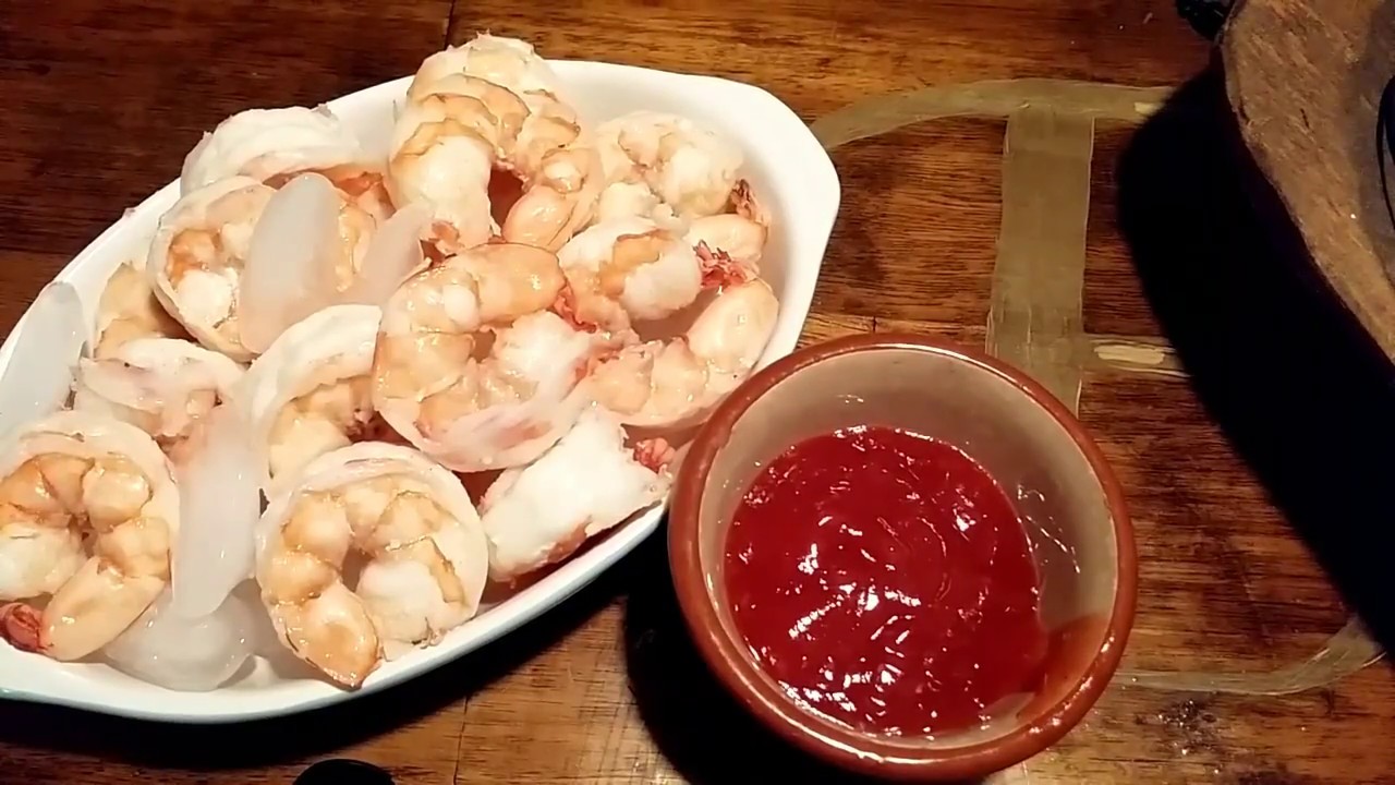 Easy Boiled Shrimp~quick Supper~ ♡ Youtube